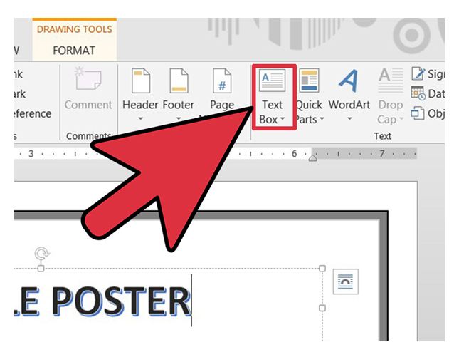 How To Make A Poster In Word Manually Techyv