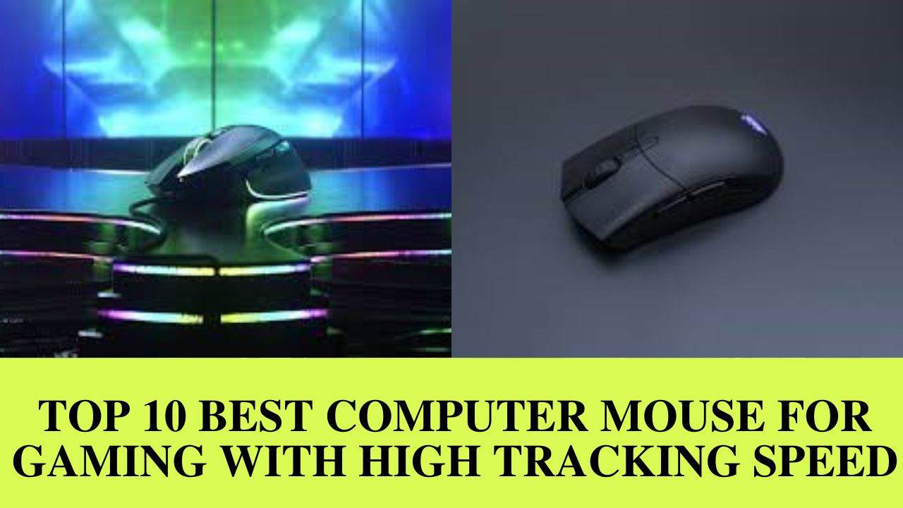 Top 10 Best Computer Mouse For Gaming With High Tracking Speed - Techyv.com