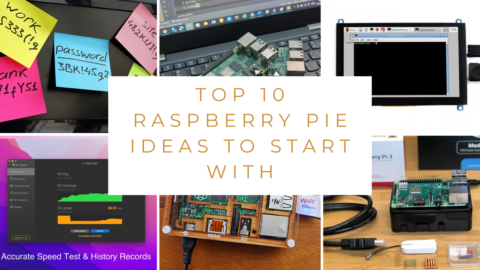 Top 10 Raspberry Pie Ideas To Start With