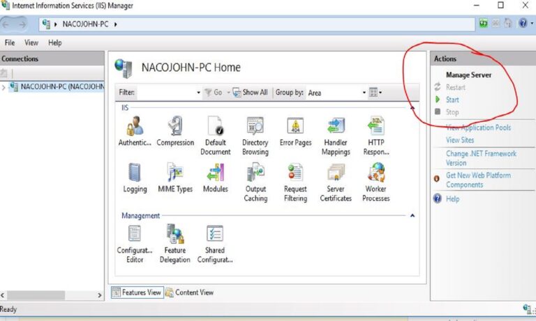 Top 10 Ways To Open The Windows Internet Information Services (IIS) Manager - Techyv.com