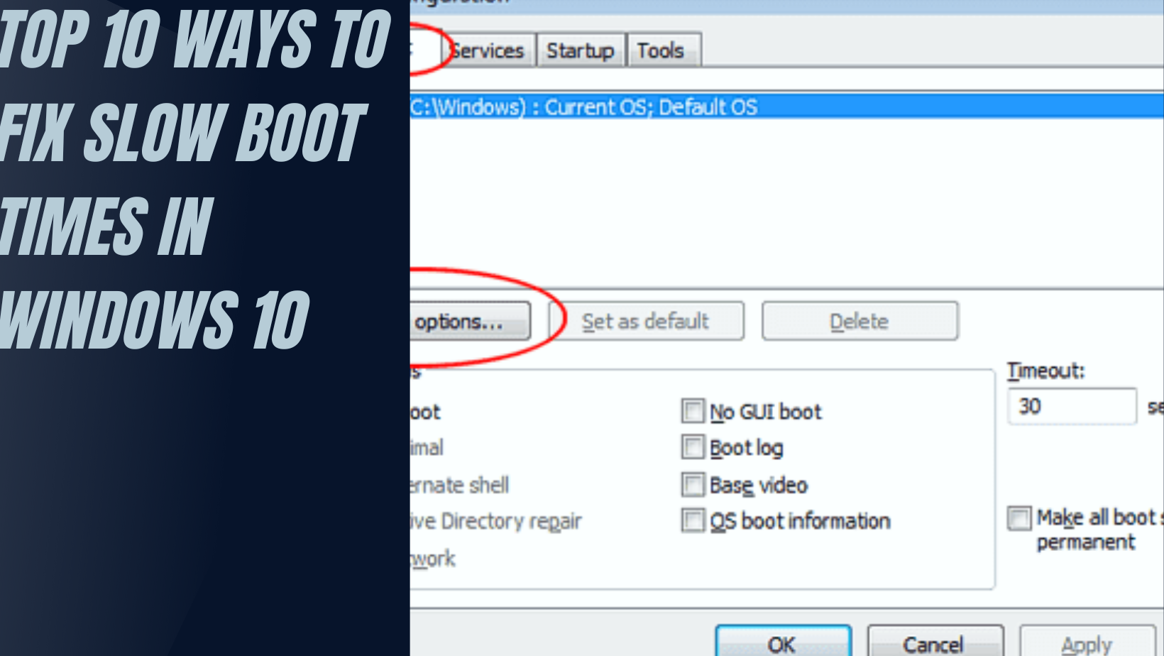 Top 10 Ways To Fix Slow Boot Times In Windows 10 - Techyv.com Top 10 Ways To Fix Slow Boot Times In Windows 10 - Techyv.com