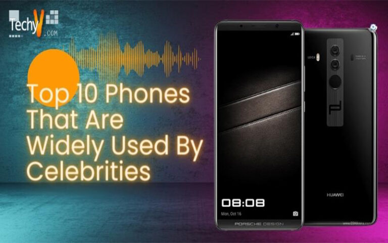 Top 10 Phones That Are Widely Used By Celebrities - Techyv.com