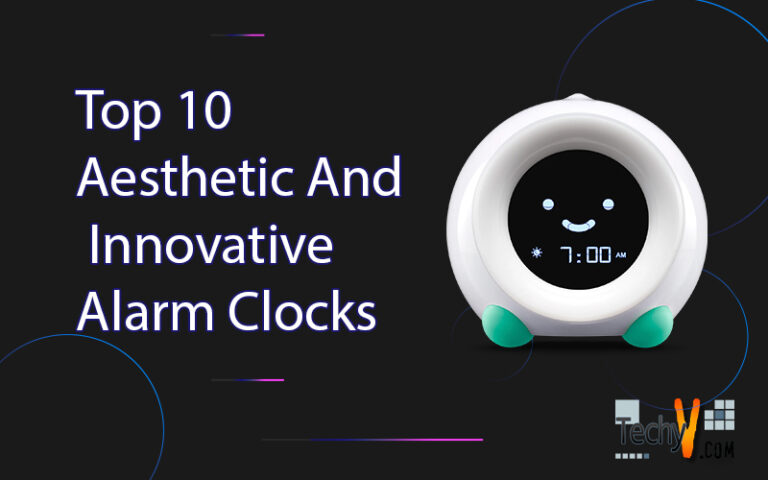 Top 10 Aesthetic And Innovative Alarm Clocks - Techyv.com