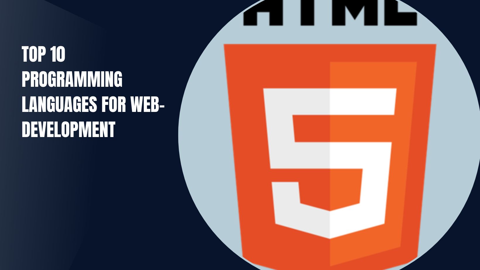 Top 10 Programming Languages For Web Development Techyv