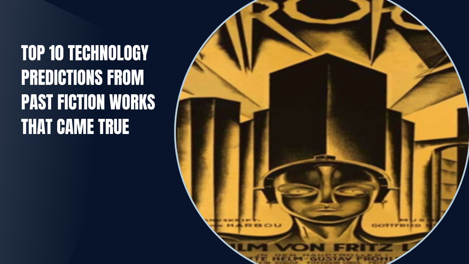 Top 10 Technology Predictions From Past Fiction Works That Came True ...