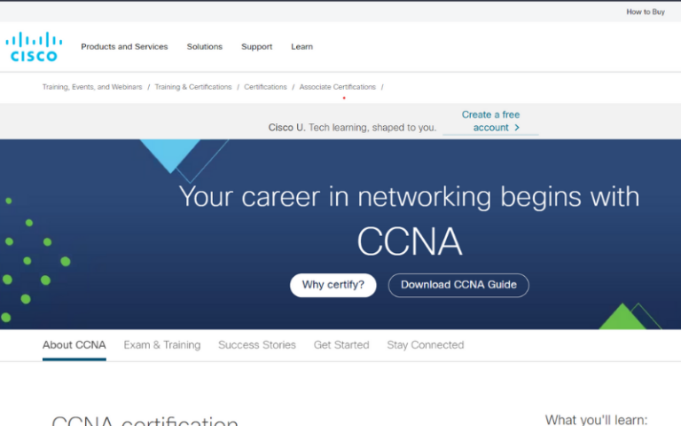 Top Ten Networking Certifications For Aspiring IT Professionals ...