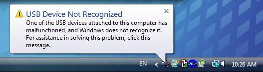 USB device not recognized in Hp laptop - Techyv.com USB device not recognized in Hp laptop - Techyv.com