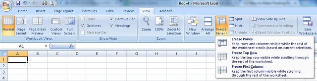 How To Make Floating Rows In Excel Techyv