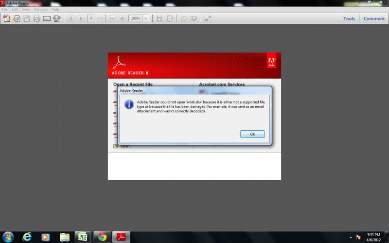 Unable To Open A Set Of PDF Files Techyv