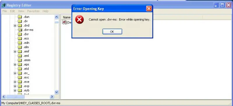 Registry Key Problems, Cannot open Key, Error while opening. - Techyv.com Registry Key Problems, Cannot open Key, Error while opening. - Techyv.com