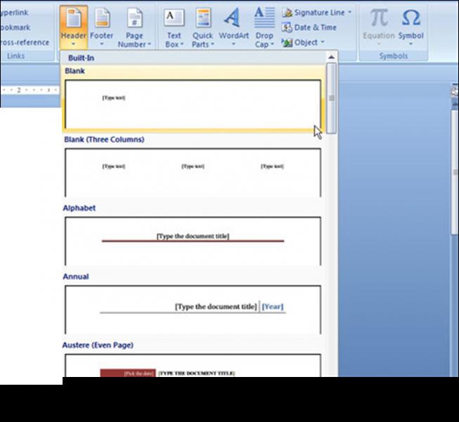 MS Word header Footer Problem Cannot Set Techyv