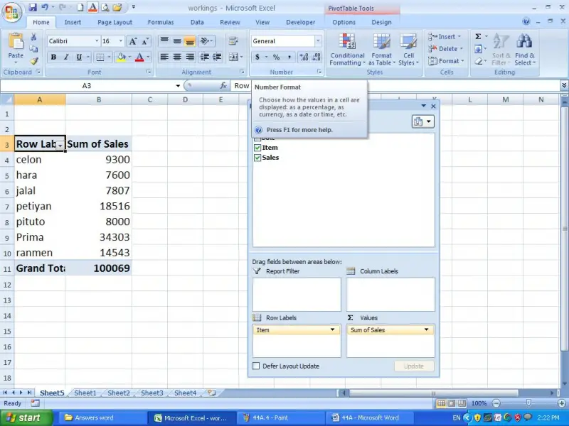 How To Get A Summary Of Data In Microsoft Excel Techyv