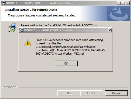 A network error occurred when installing ROBOTC - Techyv.com A network error occurred when installing ROBOTC - Techyv.com