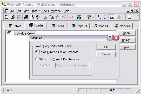 How Can Convert An Ms Access Into And Excel File Directly