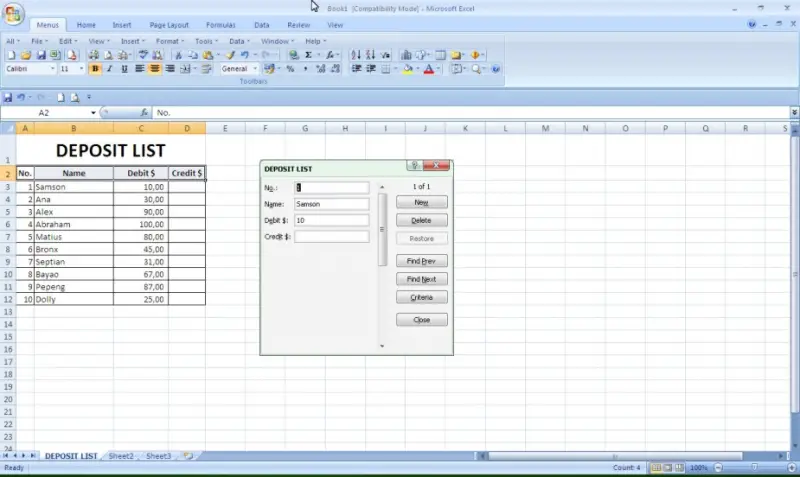 Create A Form View In Microsoft Excel Techyv