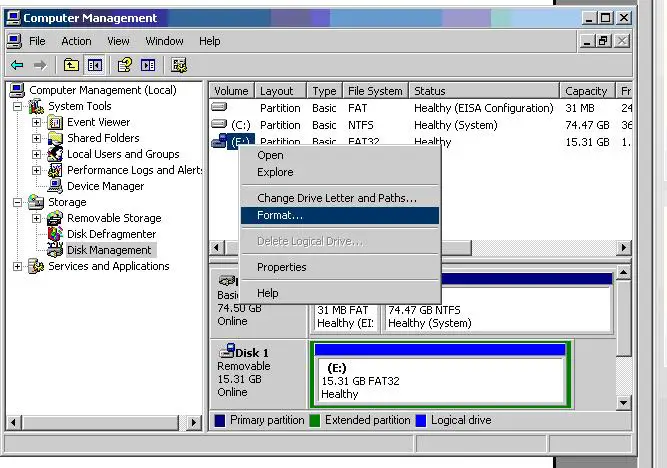 Unable to format flash drive - Techyv.com Unable to format flash drive - Techyv.com