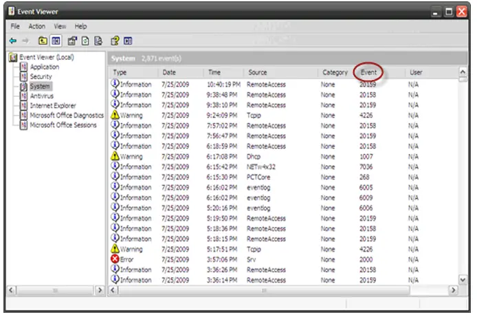 How To Fix Event Log Errors From The Event Viewer
