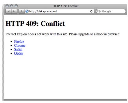 Details For The 409 Error Code As Guidance - Techyv.com