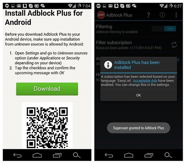 Android How To Install Adblock Plus Stepwise