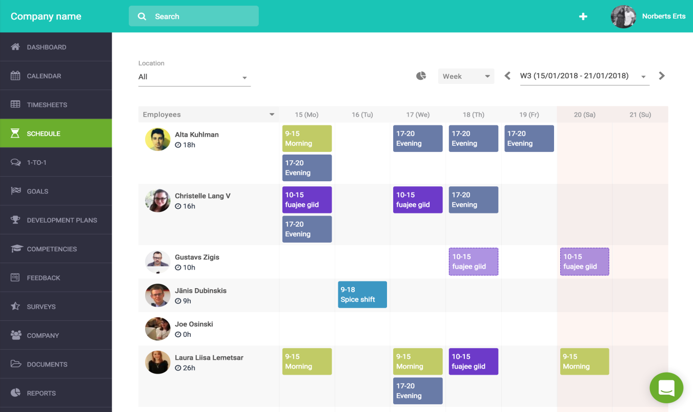 Top Ten Best Employee Scheduling Software - Techyv.com