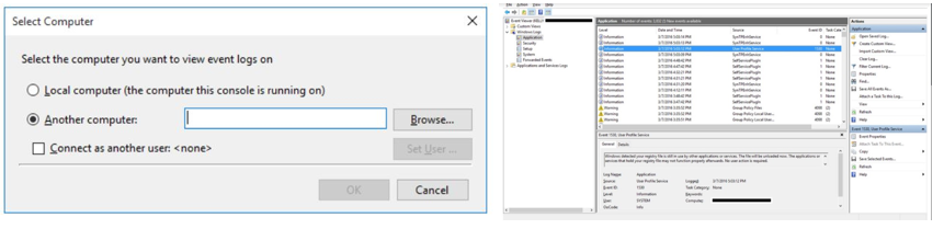 How To Use Event Viewer Using The Remote Server In The Other Computer