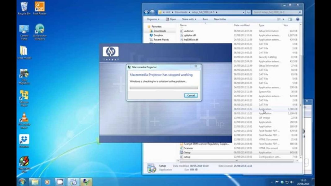 Solution Of Macromedia Projector Error - Techyv.com