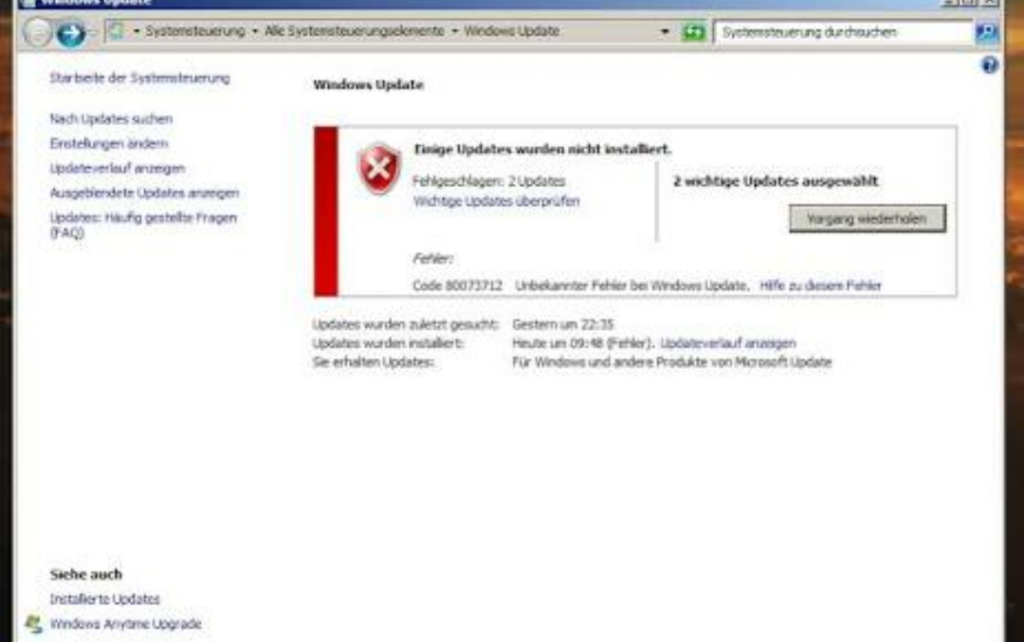 Fixes For Microsoft Error Code 80073712 Error - Techyv.com