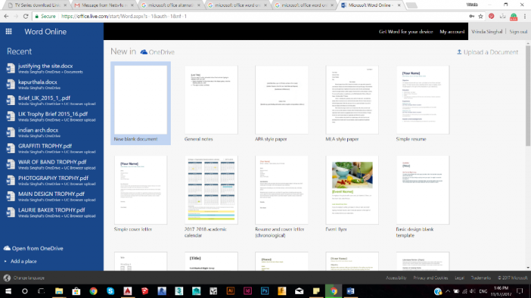How To Use Microsoft Office Word Online? - Techyv.com