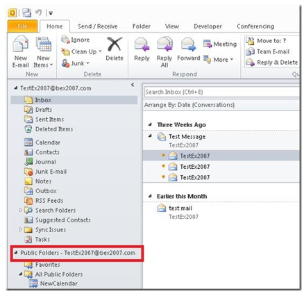 Steps For Outlook 2007 Public Folders In A Moderate Way - Techyv.com