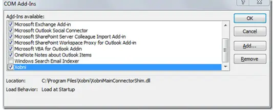 Steps For Outlook 2010 Disable Add In Windows 8