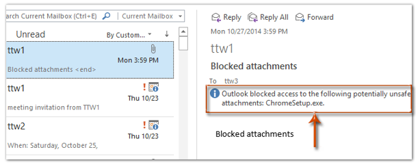 Unblock The Outlook Blocked Attachments For Outlook 2010