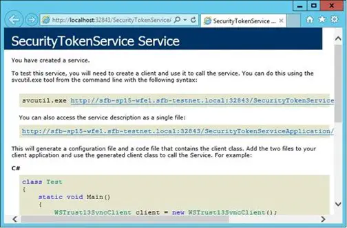 Fixing The ‘security Token Service Could Not Be Activated And Starting