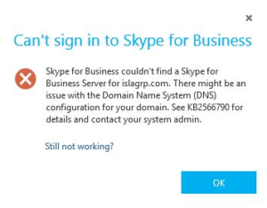 Skype For Business Kb2566790 Issue - Techyv.com