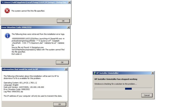 Solving Hpzsetup Exe Error - Techyv.com