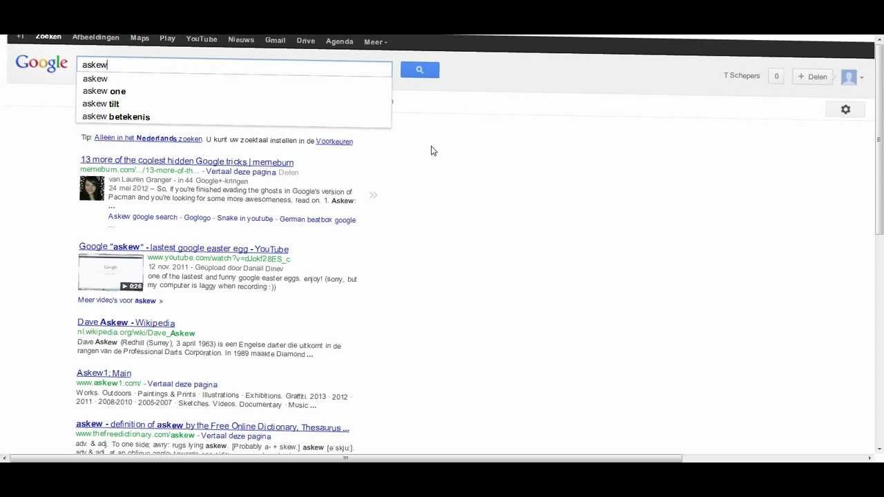 Top 10 Cool Hidden Tricks For Google - Techyv.com