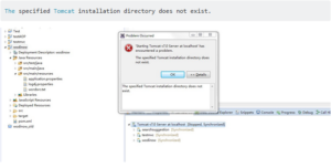 Fix The “specified Tomcat Installation Directory Does Not Exist” Error ...