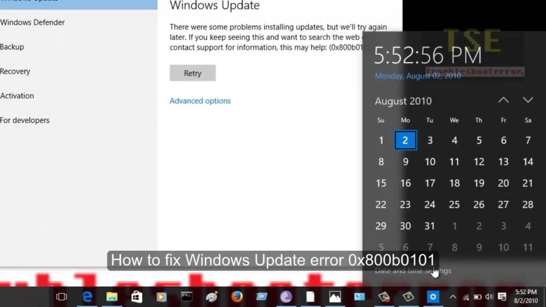 What Does Error Code 0x800b0101 Indicate And How To Fix It? - Techyv.com