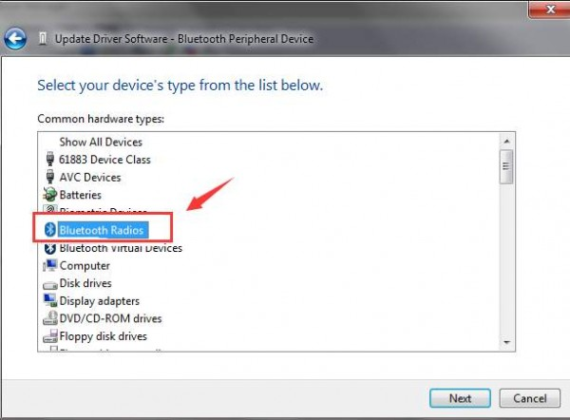 Windows Update Bluetooth Peripheral Device Driver - Techyv.com