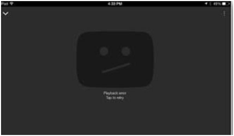 Solved YouTube App Playback Error Problem - Techyv.com