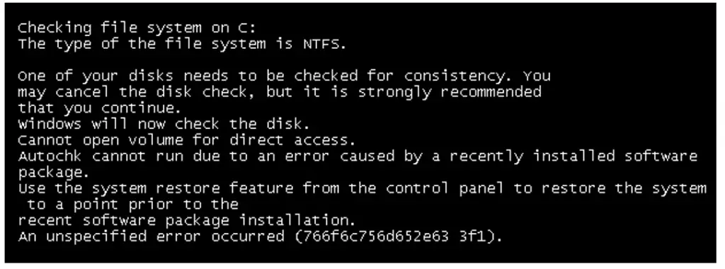 Fix An Unspecified Error Occurred In Chkdsk - Techyv.com Fix An Unspecified Error Occurred In Chkdsk - Techyv.com