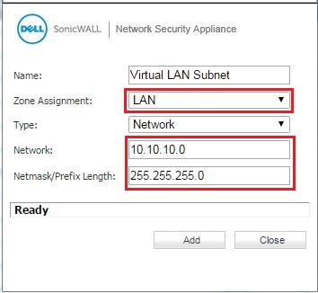 How To Configure SonicWALL SSL VPN Setup With Overlapping Subnet - Techyv.com