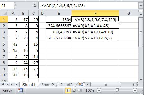 Steps On Calculate Variance In Excel Listed - Techyv.com