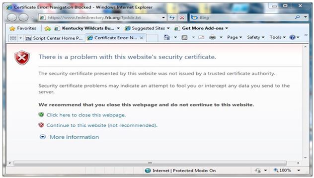 More Than One Solution To Invalid Certificate Error In Simple Language. - Techyv.com