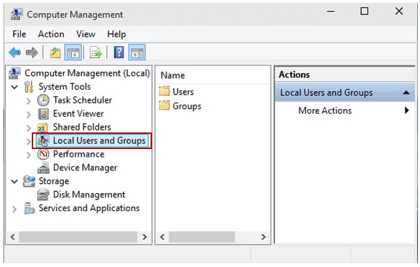 The Computer Management Local Users And Groups Missing From My System ...