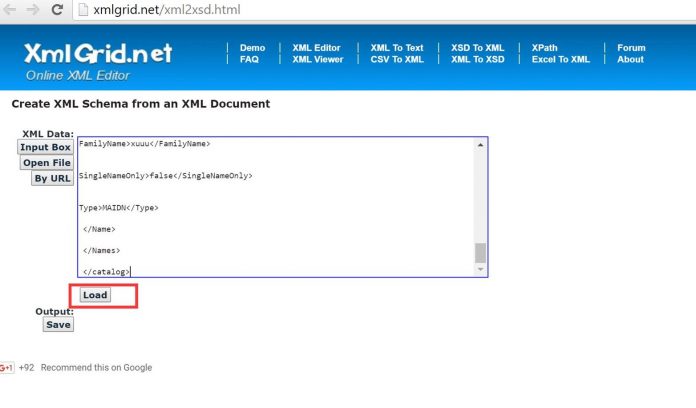 Need To Create Xsd From Xml Online On Pc