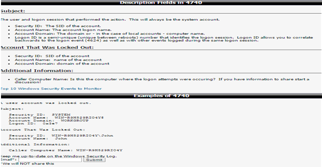 How does Event id for account lockout work in lockouts - Techyv.com