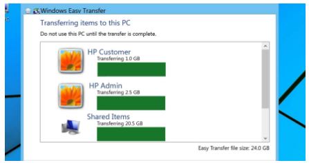 Steps For The Windows Easy Transfer Vista To Windows 8.1 With Stepwise ...