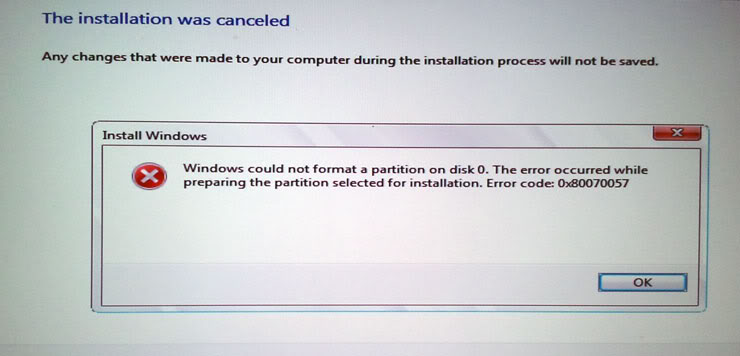 Learn About Windows 7 Error 0x80070057 In Brief. - Techyv.com
