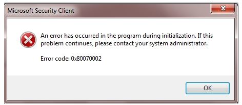 Brief For The 0x80070002 Error Code In Stepwise. - Techyv.com