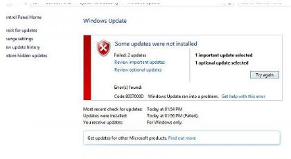 Brief For The 0x8007000d Error Code And Reply Soon. - Techyv.com
